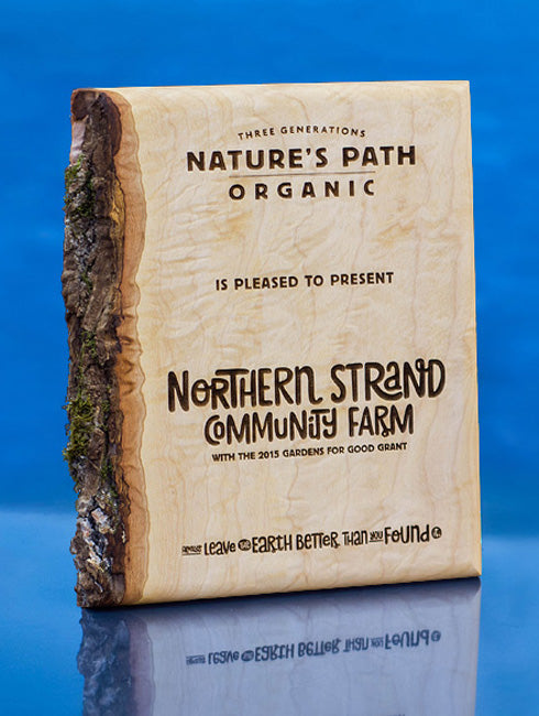 Cascadia Wall Plaques - personalized & laser engraved | Salvaged Maple