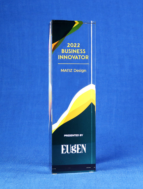 Crystal Pillar Award – Eclipse Awards - maker of fine custom trophies (US)