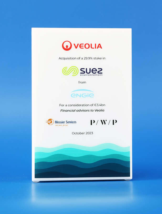 White Crystal Rectangle Block